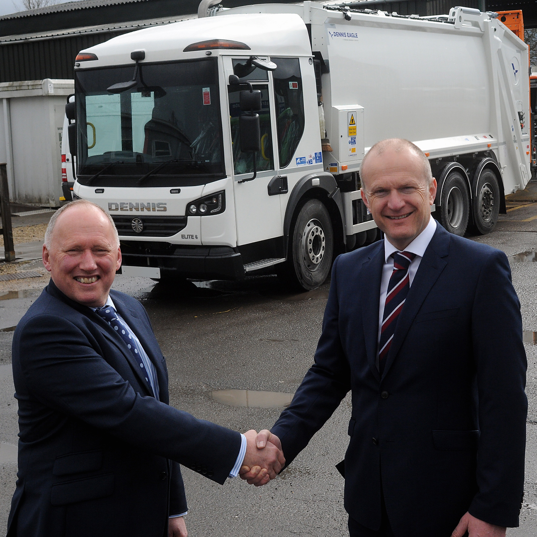 CTS Hire receives new fleet of vehicles from Dennis Eagle